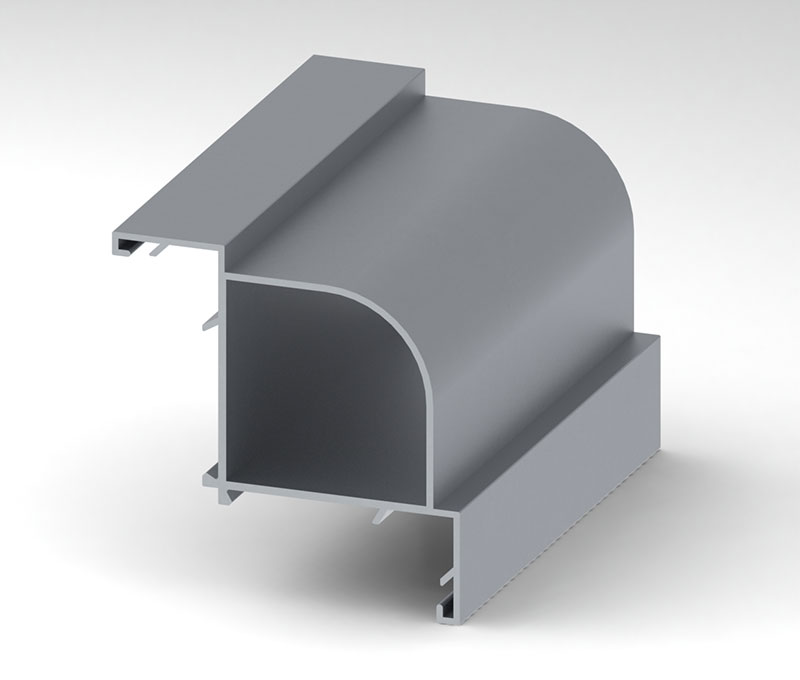 ALD-165- Rotating frame profiles – شرکت تتا آلومینیوم ایران